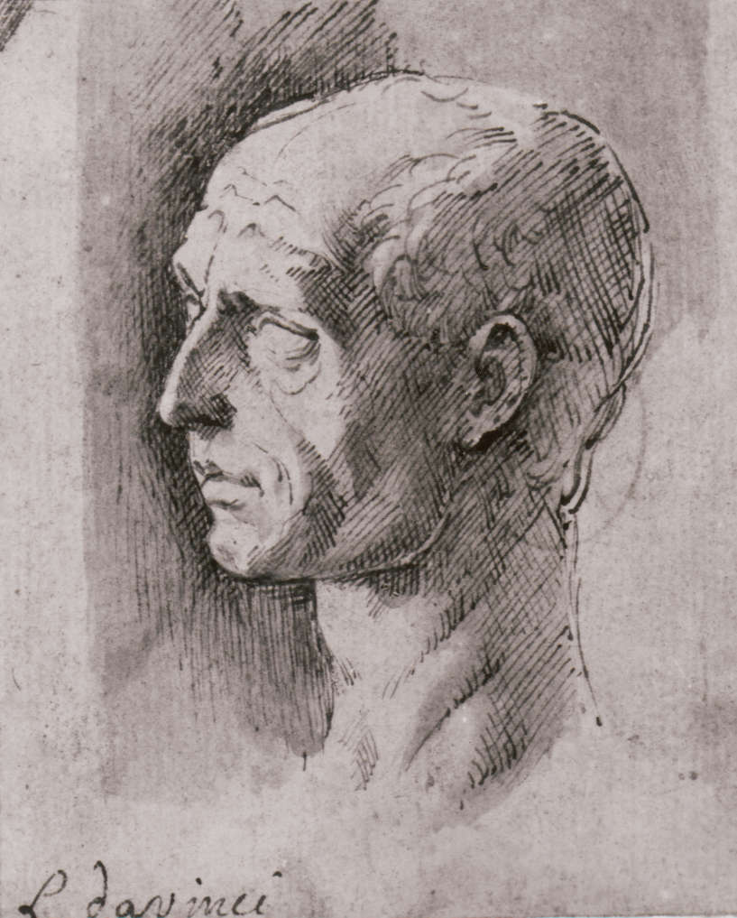 Study of an Antique Head of Julius Caesar | RISD Museum