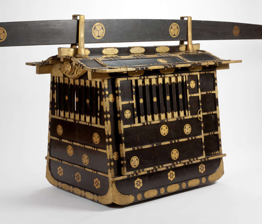 Palanquin (norimono) with Tokugawa and Ichijo Crests | RISD Museum