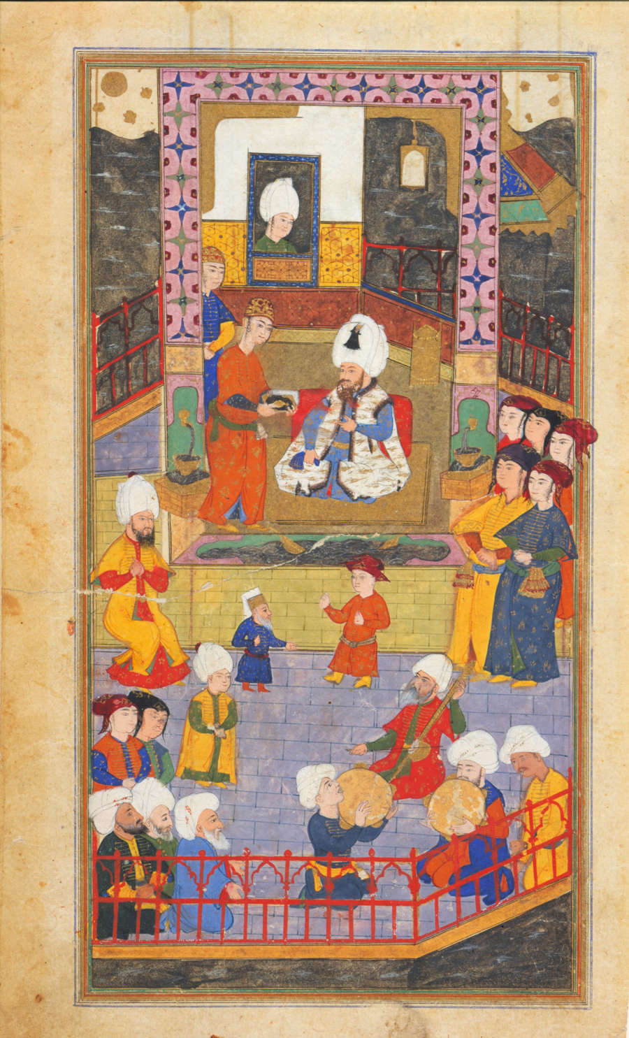 Sultan Murad III Receiving a Book | RISD Museum