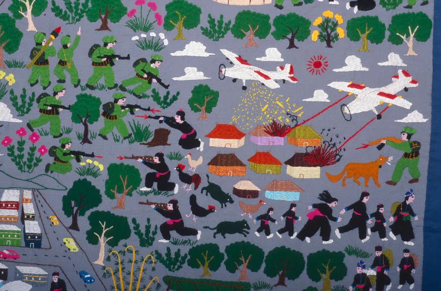 Pa Ndau ("flower cloth" or story cloth) | RISD Museum